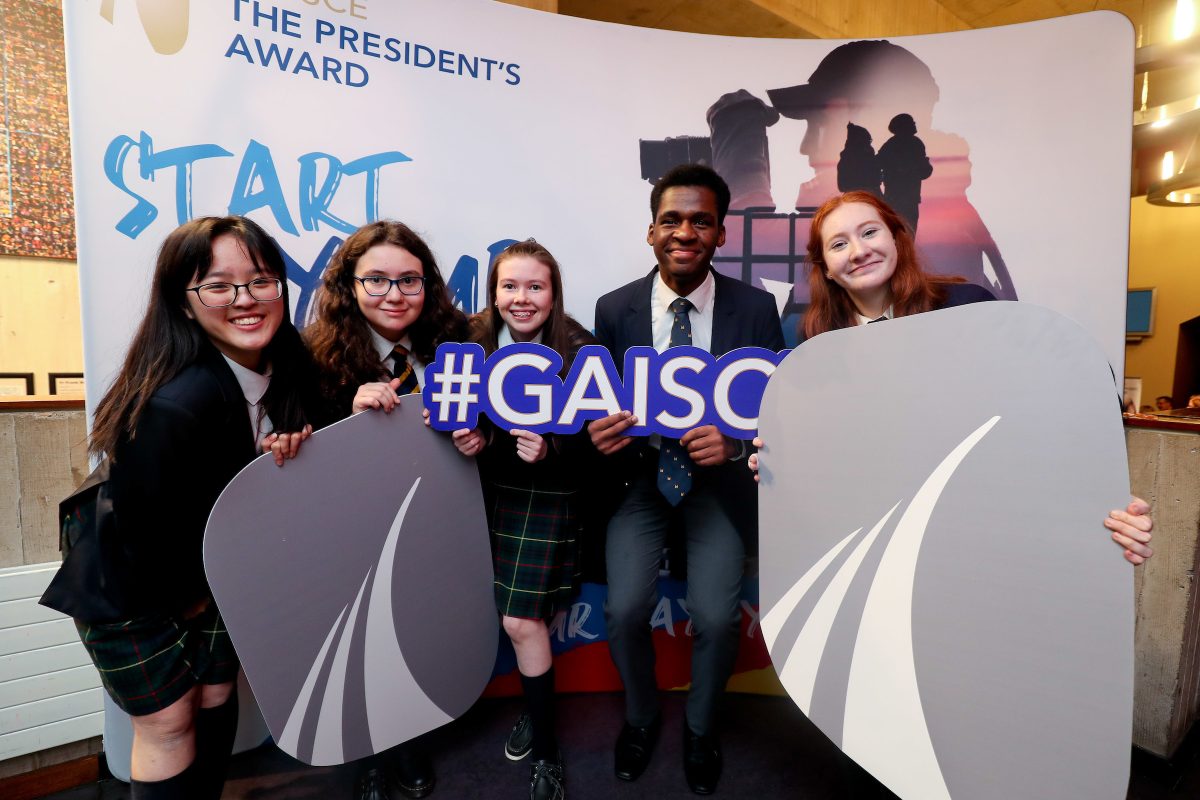 148 young people from all over Ireland celebrated at Gaisce’s Silver ...